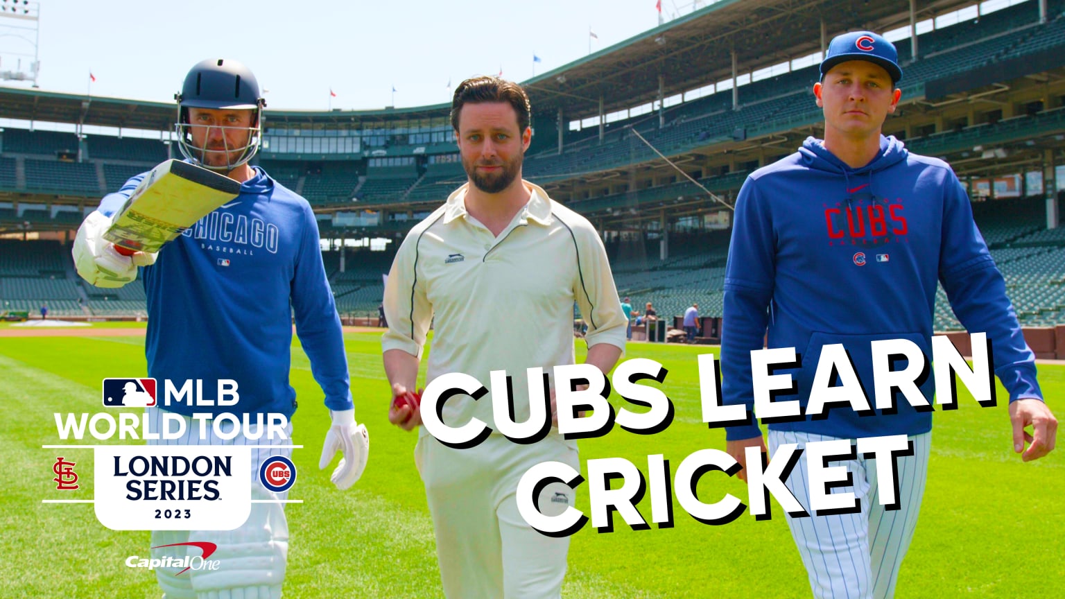 MLB Europe's Felix White heads to Wrigley Field | 06/19/2023 | Chicago Cubs