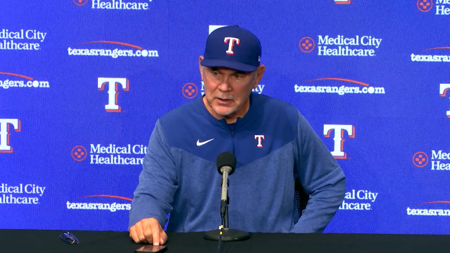 Bruce Bochy discusses Rangers' 12-7 loss vs. D-backs | 05/03/2023 ...
