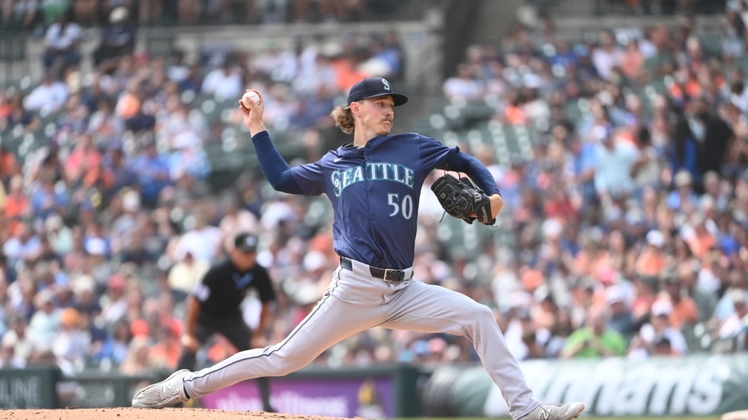 Bryce Miller K's nine in dominant start vs. Tigers | 08/15/2024 ...