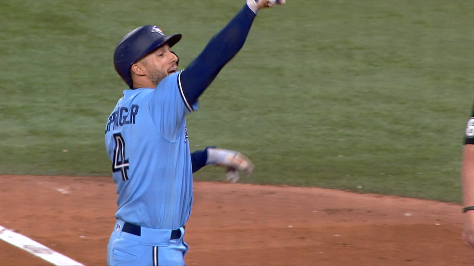 George Springer laces an RBI single to left field | 06/20/2023 ...