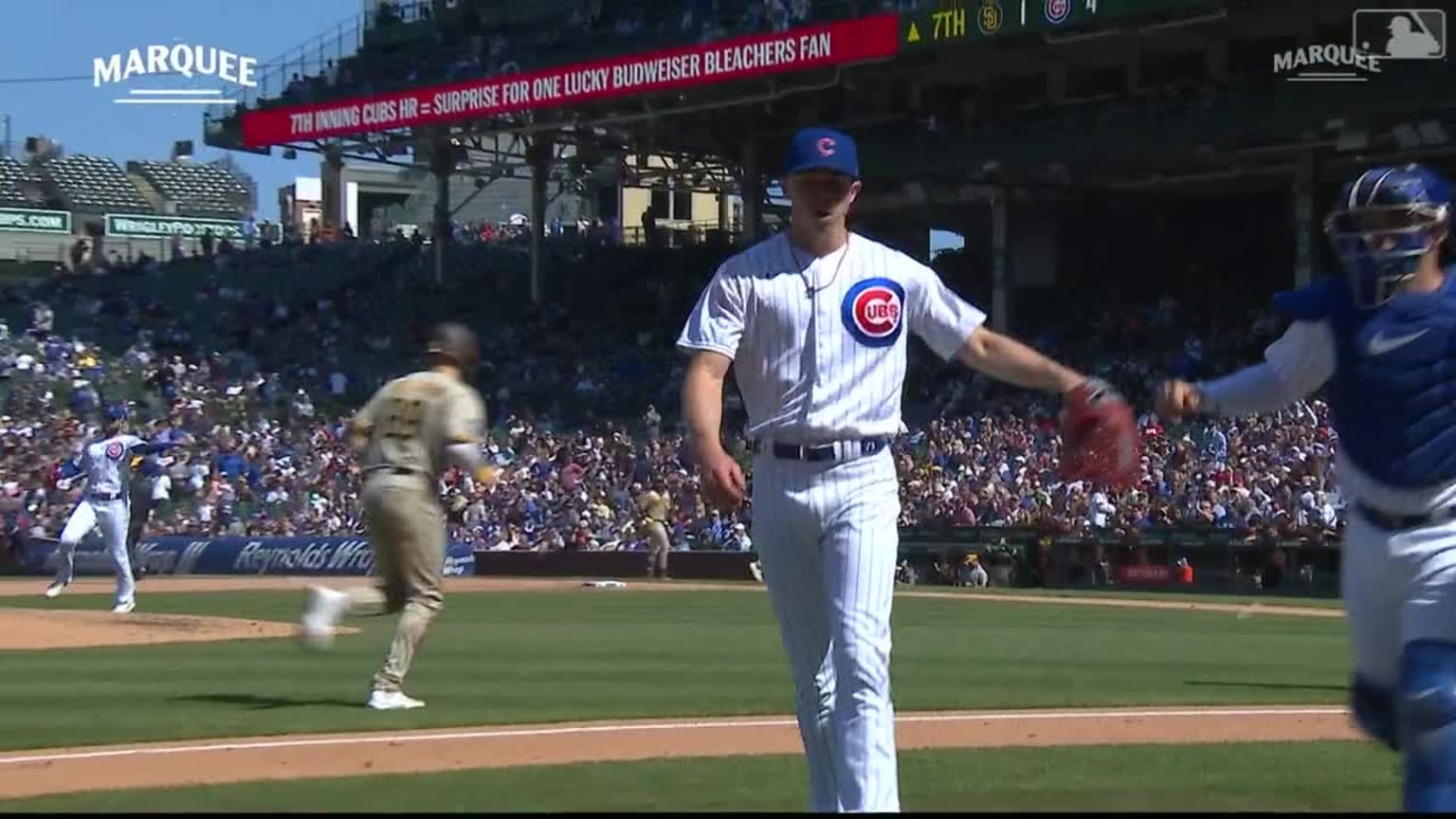 Nick Madrigal's strong play to escape jam in the 7th | 04/27/2023 | MLB.com