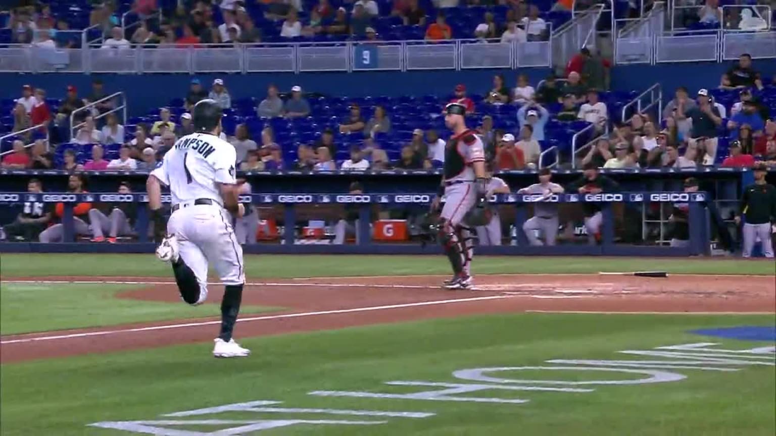 Cooper remolca con sencillo | 19/04/2023 | Los Marlins de Miami