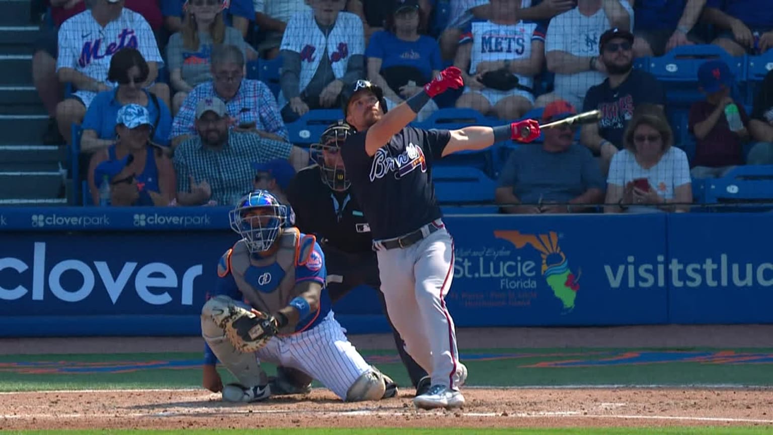 Ryan Casteel cracks a solo home run to left field | 03/02/2023 ...