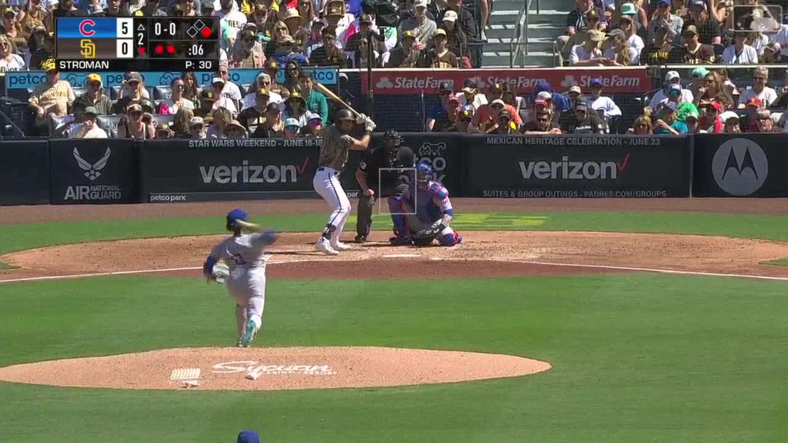 Alfonso Rivas doubles for first hit with the Padres | 06/04/2023 | San ...