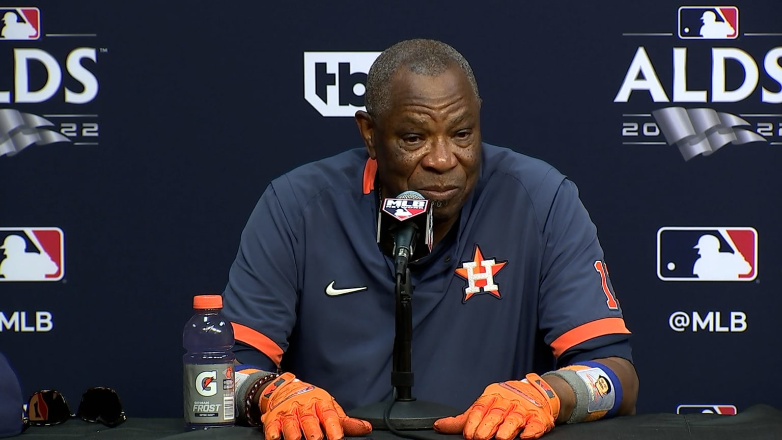 Dusty Baker on Game 2 of ALDS, keeping the momentum | 10/12/2022 | MLB.com