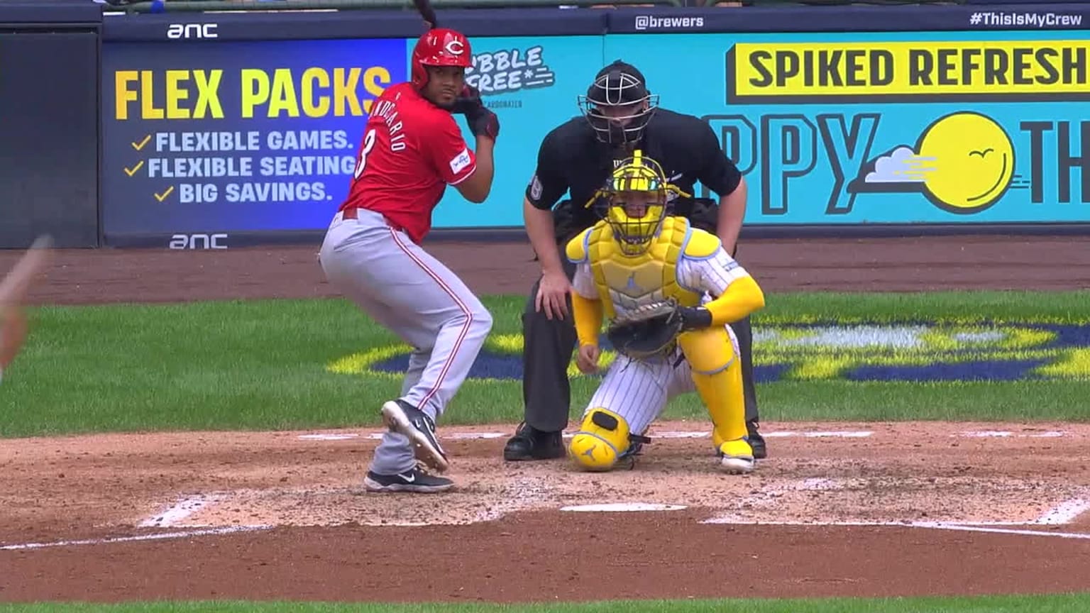 Jeimer Candelario's RBI double | 06/15/2024 | Cincinnati Reds