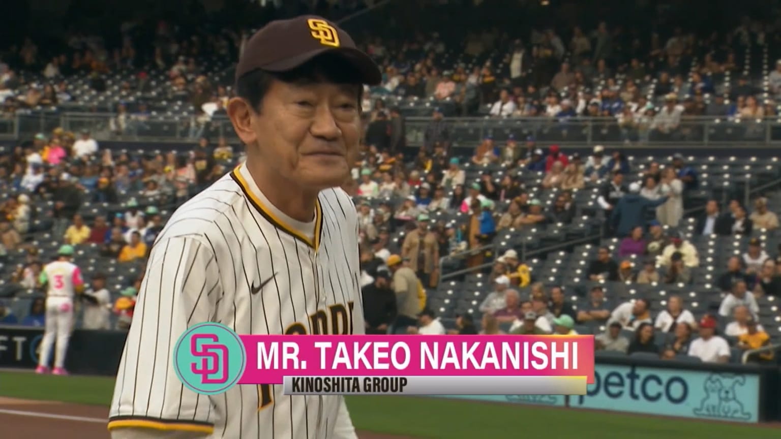 5/10/24: Takeo Nakanishi's Honorary First Pitch | 05/11/2024 | San ...