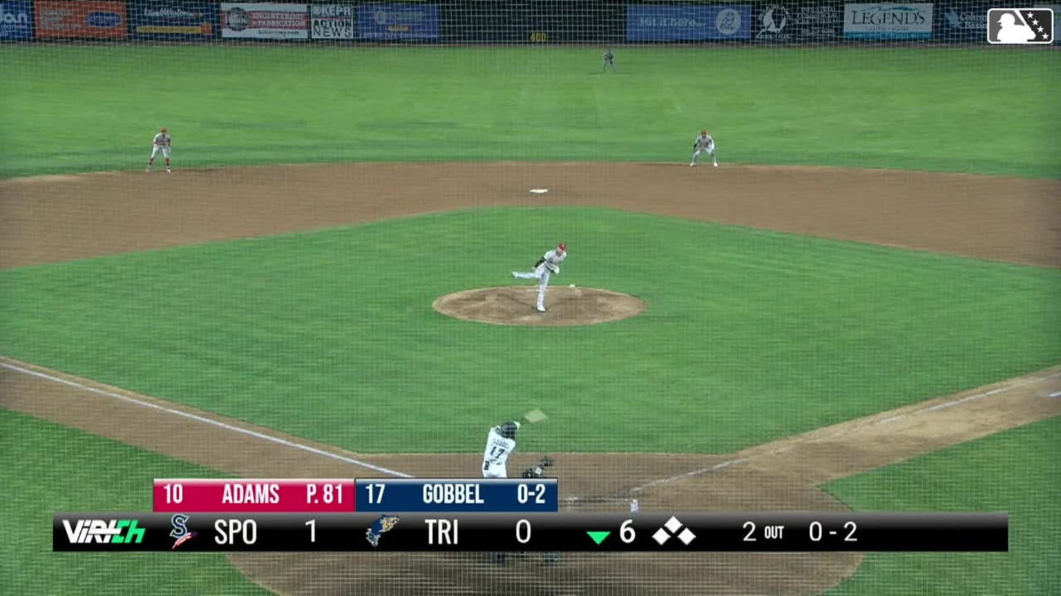 Blake Adams' sixth strikeout | 04/11/2024 | MLB.com