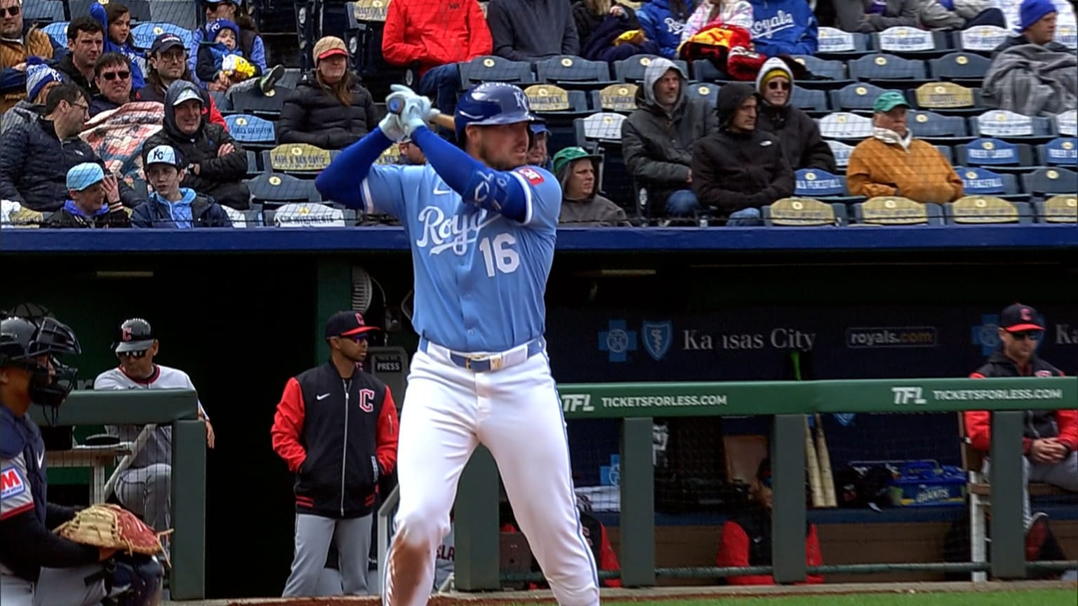 Hunter Renfroe's RBI walk | 03/30/2025 | Kansas City Royals