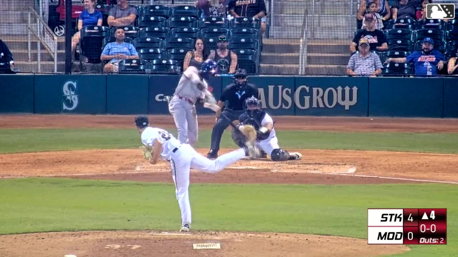 Rodney Green's second pro homer | 09/06/2024 | Athletics