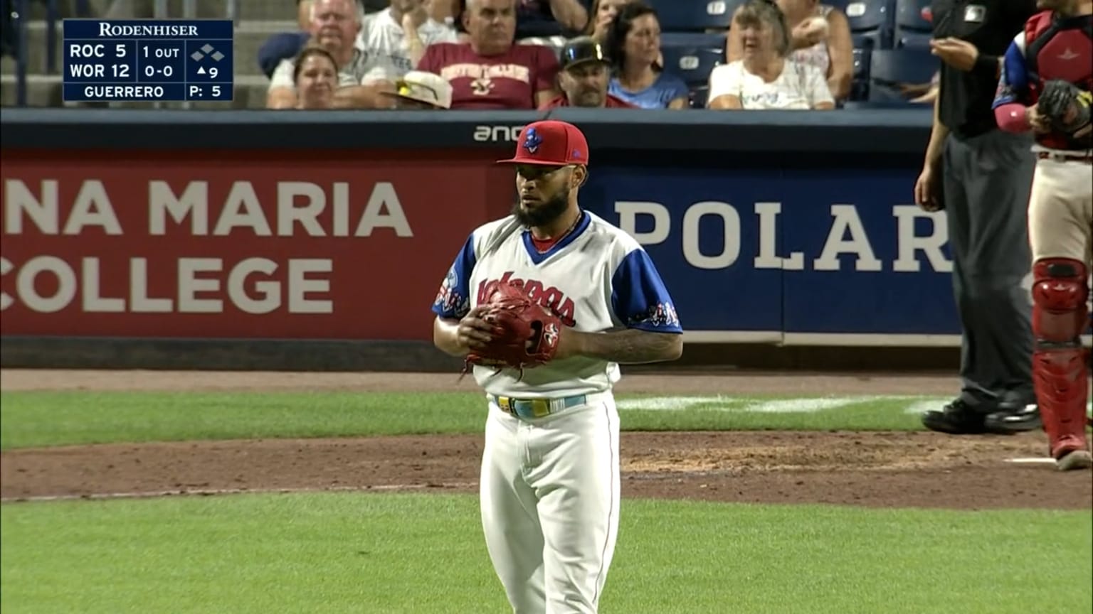 Luis Guerrero strikes out the side in the 9th | 07/13/2024 | Boston Red Sox