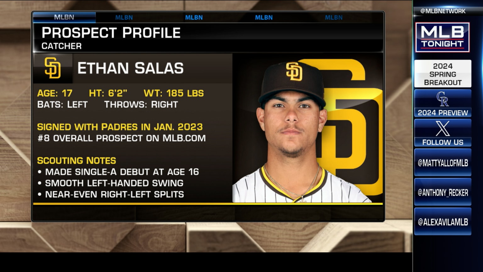 MLB Tonight discusses Ethan Salas' future in MLB | 03/08/2024 | MLB.com