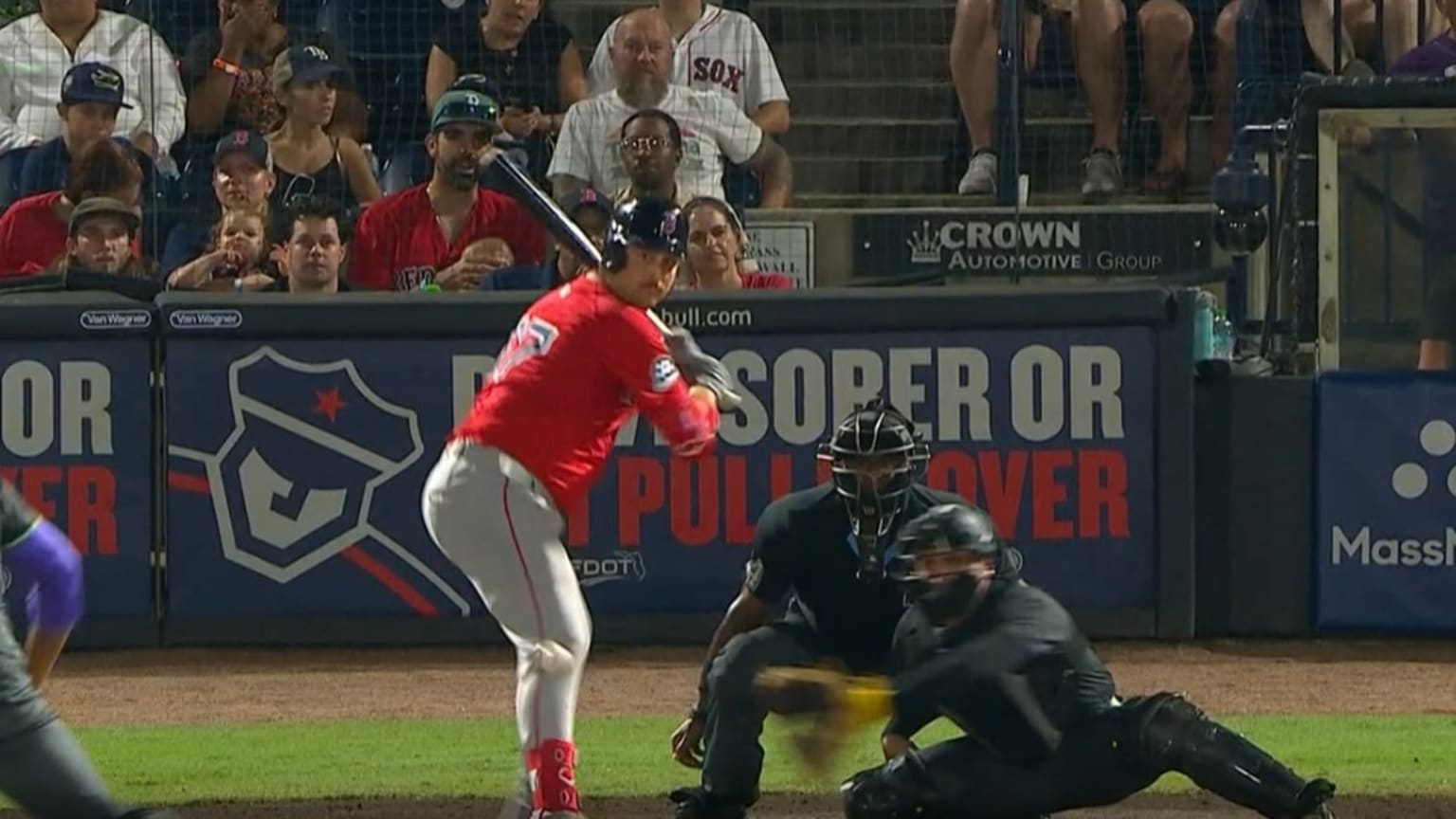Nathaniel Lowe's RBI hit-by-pitch | 09/19/2025 | Boston Red Sox