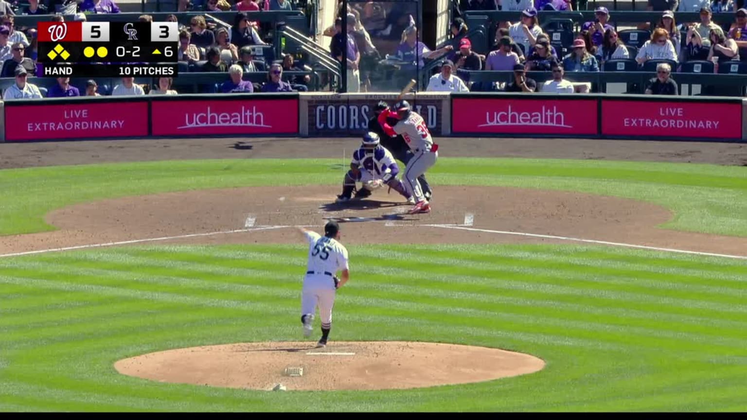 Alex Call scores on wild pitch | 04/09/2023 | MLB.com