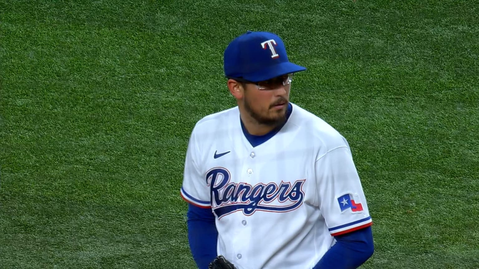 Dane Dunning strikes out the side in the 7th inning | 08/02/2023 ...
