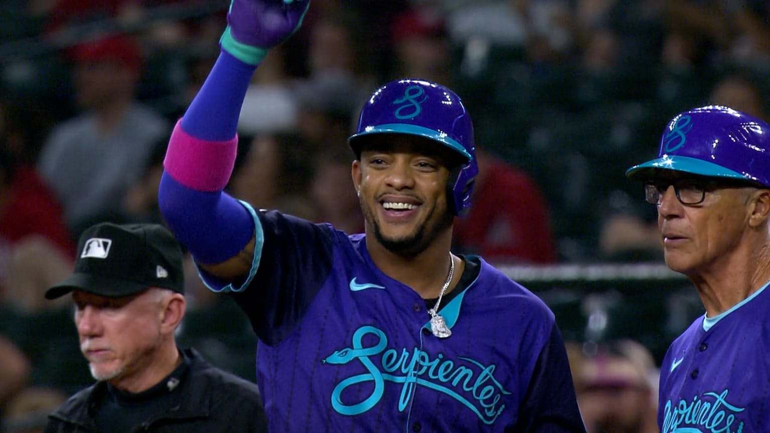 Hit remolcador de Ketel Marte en la 8va | 23/08/2025 | Lasmayores.com