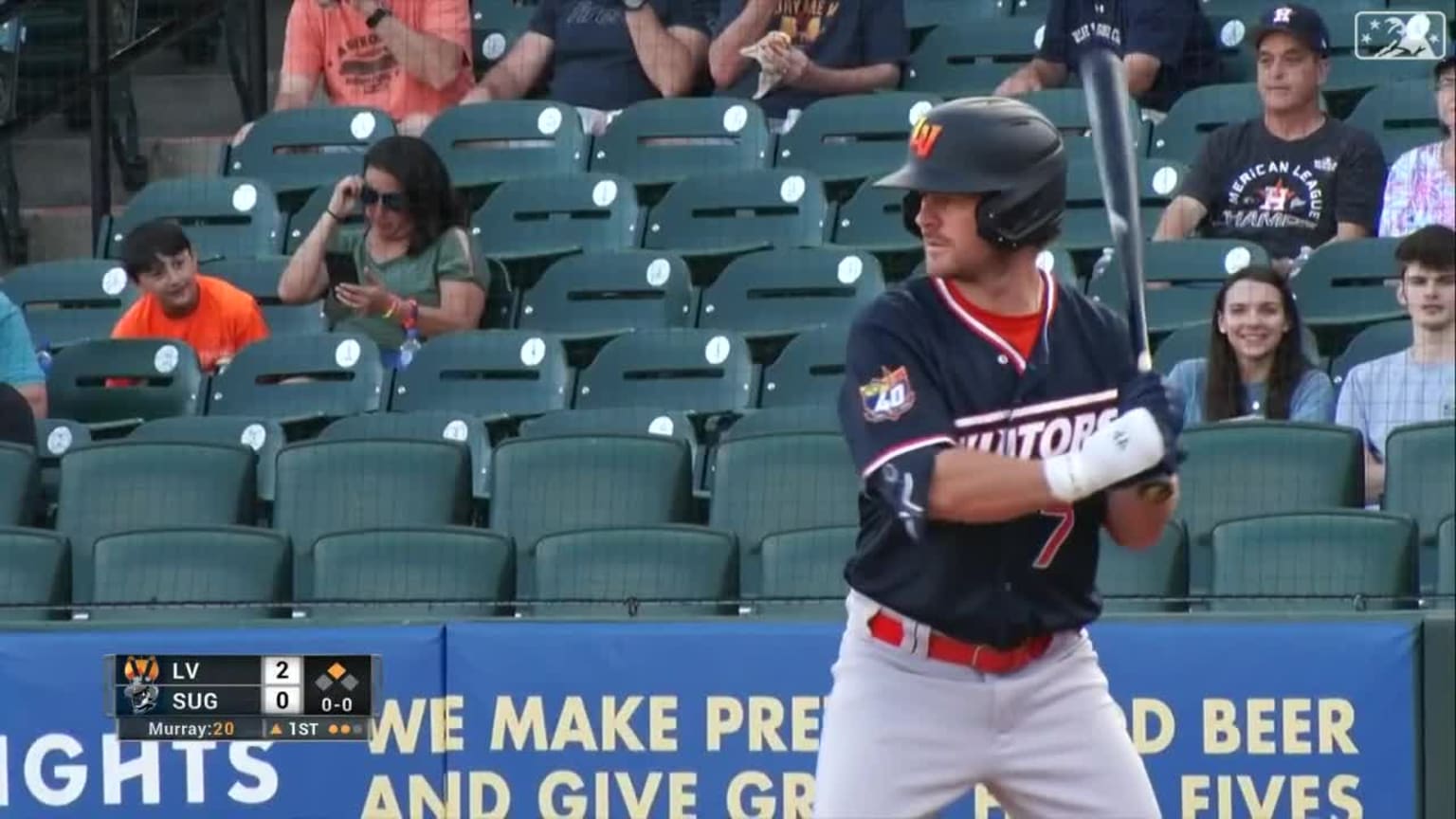 Trenton Brooks collects 11 total bases on a four hits | 04/20/2023 ...