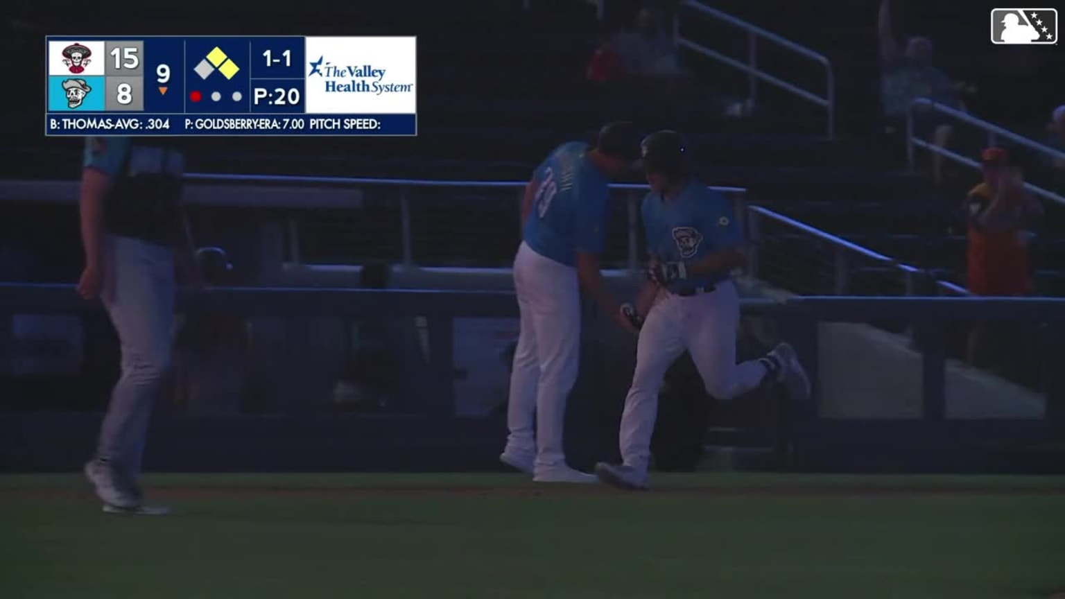 Colby Thomas' three-run home run | 07/31/2024 | New York Mets