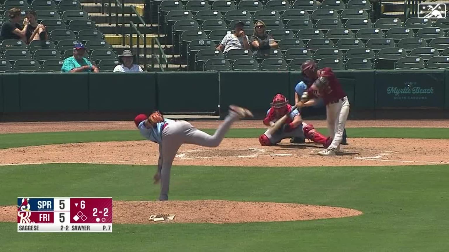 Thomas Saggese hits a second RBI single in the 6th | 06/20/2023 | MLB.com