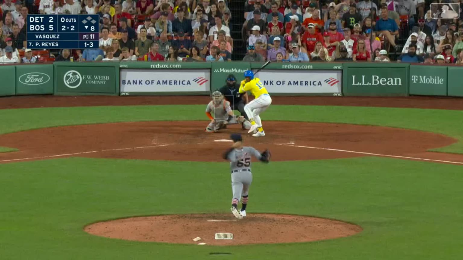 TAP Test: Pablo Reyes single | 08/11/2023 | MLB.com