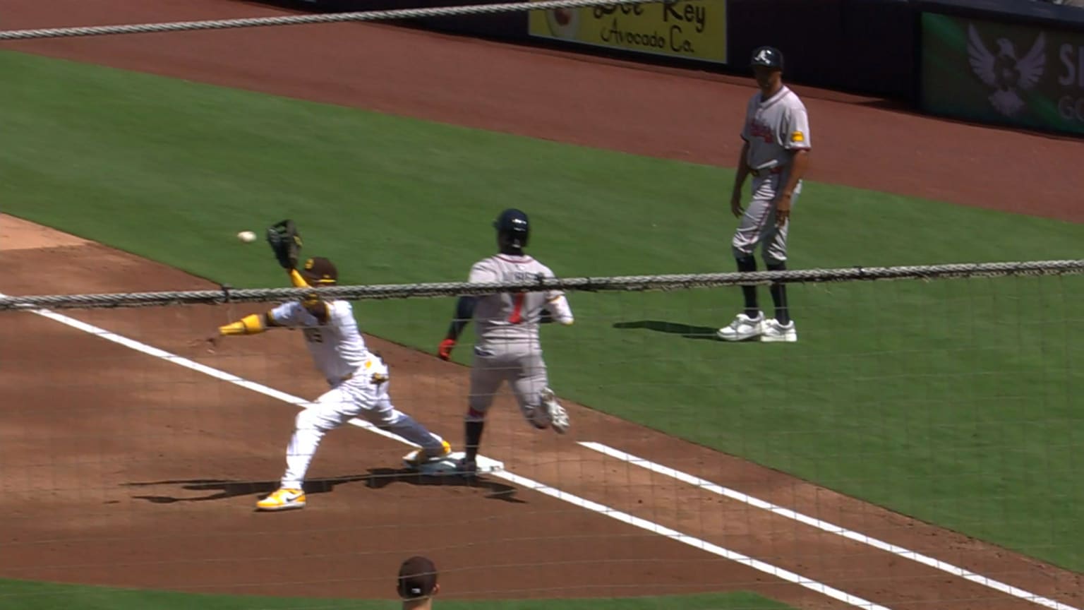 Run scores, Ozzie Albies called safe after challenge | 03/27/2025 ...