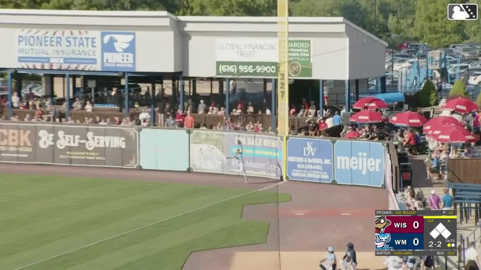 Tigers No. 23 prospect Roberto Campos' great catch | 06/13/2024 | MLB.com