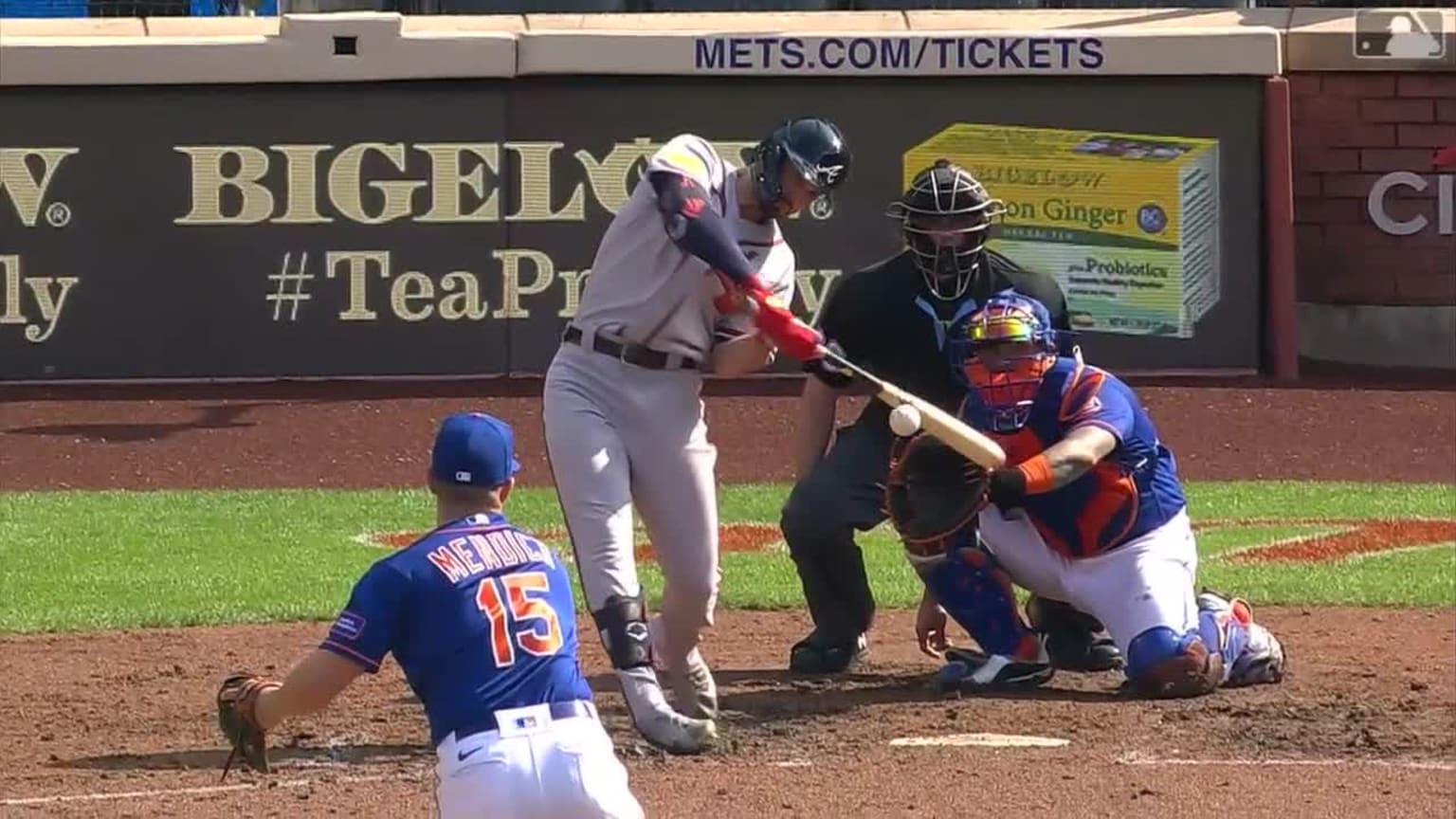 Forrest Wall collects his first Major League hit | 08/12/2023 | Atlanta ...