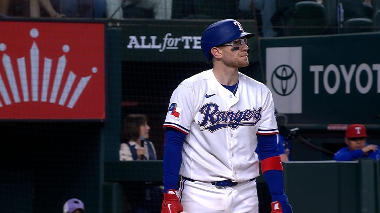 Danny Jansen's RBI triple | 04/28/2026 | Texas Rangers