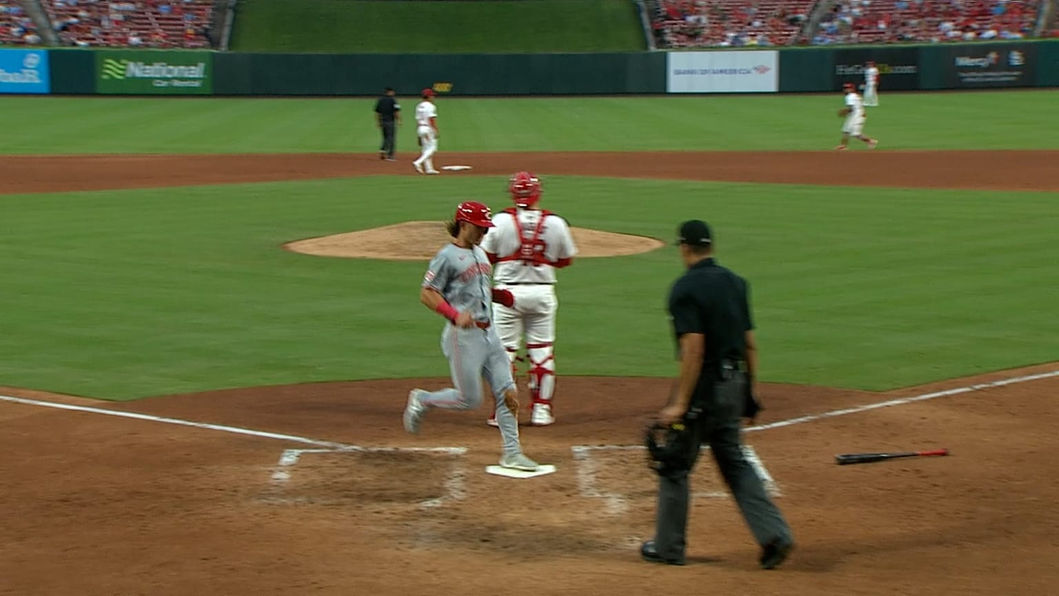 Luke Maile's sacrifice fly | 06/27/2024 | Cincinnati Reds