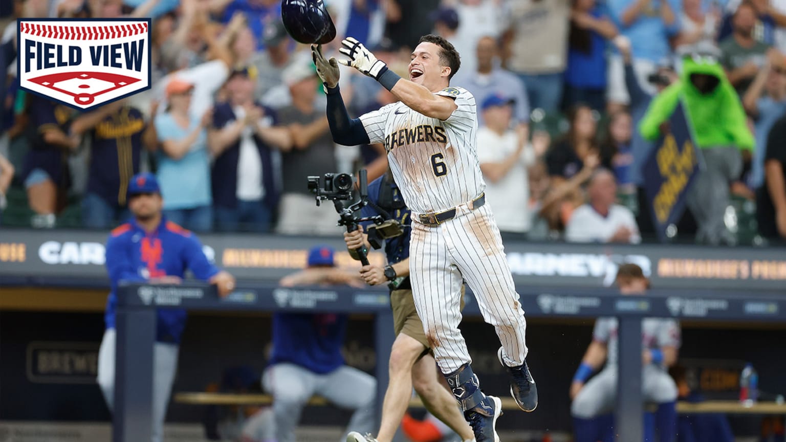Field View: Isaac Collins' walk-off home run | 08/10/2025 | MLB.com