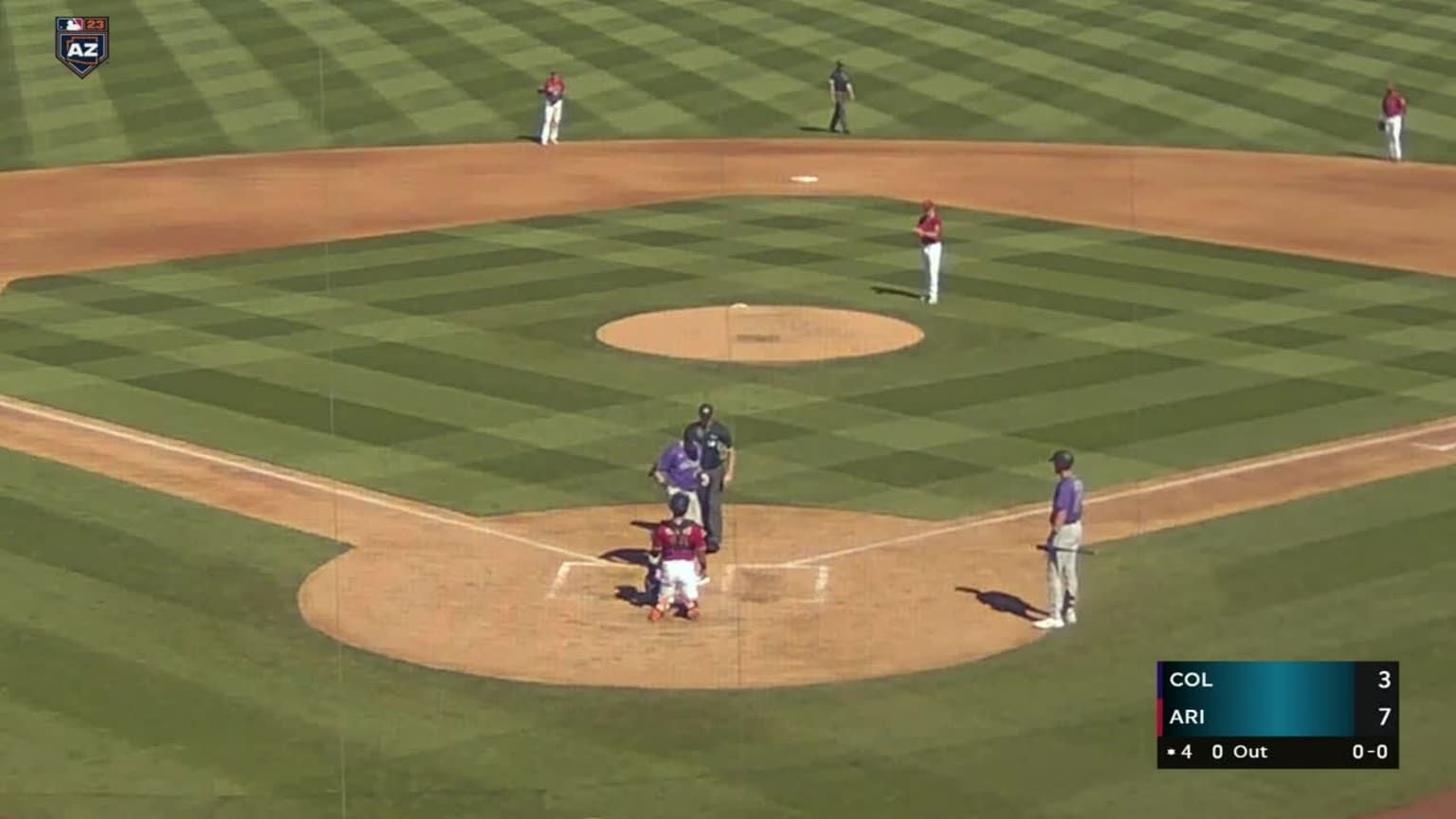 Daza and Moustakas have big days, but Rockies fall | 03/12/2023 ...