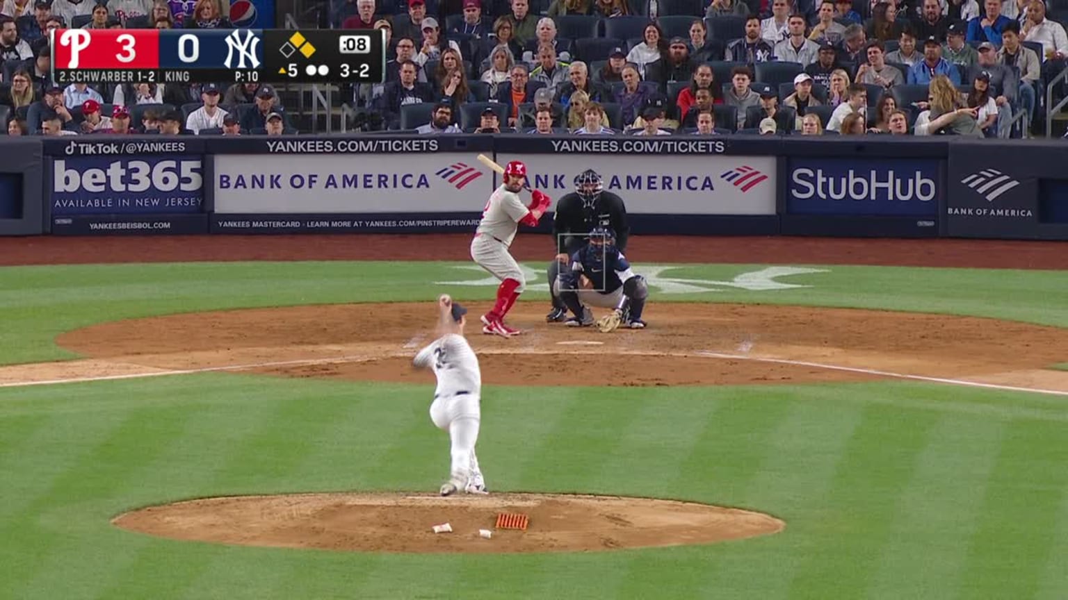 Kyle Schwarber's RBI single | 04/04/2023 | Philadelphia Phillies