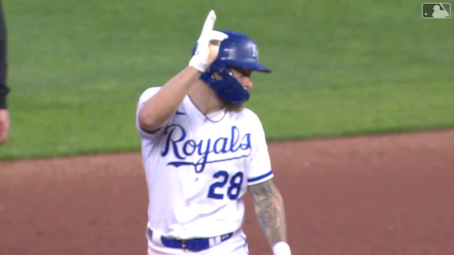 Kyle Isbel drives in Michael Massey with a double | 05/03/2023 | MLB.com