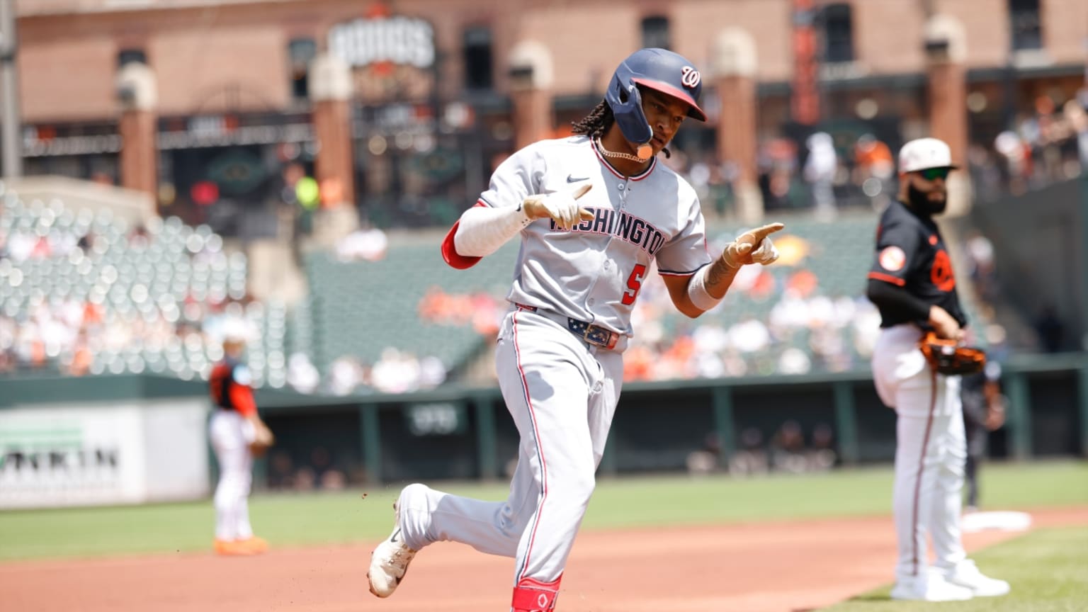 CJ Abrams' first-pitch homer (7) | 05/18/2025 | MLB.com