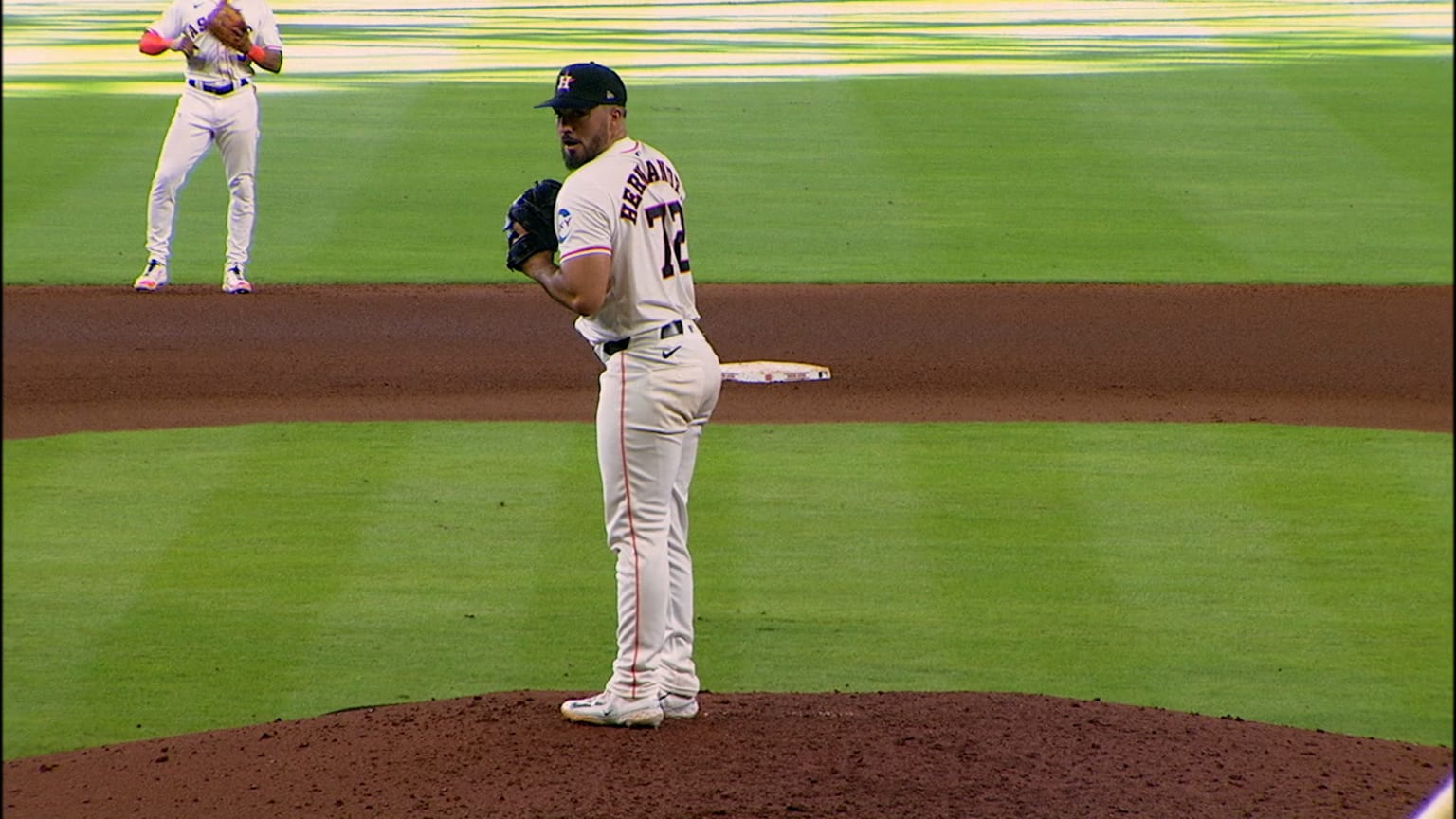 Nick Hernandez fans Wenceel Pérez | 06/15/2024 | Houston Astros