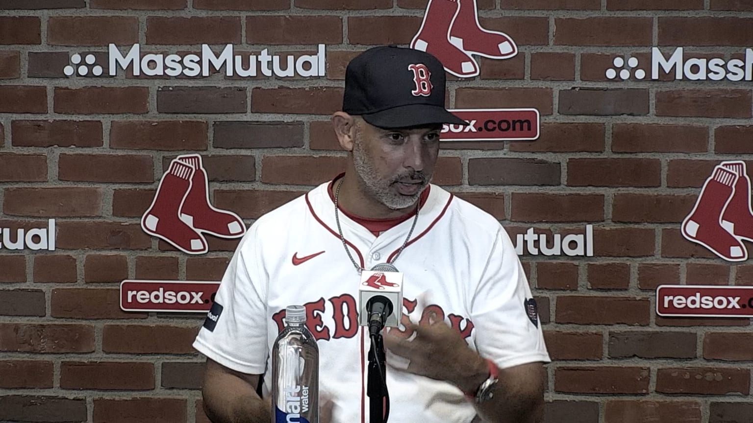 Alex Cora recaps the Red Sox's walk-off win | 07/31/2024 | Boston Red Sox