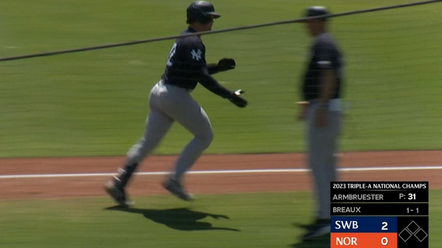 Josh Breaux crushes two home runs for Scranton | 04/14/2024 | MLB.com