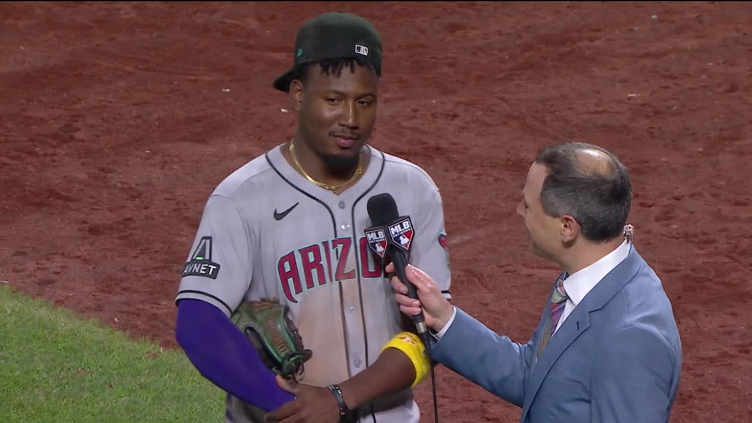 Geraldo Perdomo joins MLB Tonight to talk win | 05/01/2025 | Arizona ...