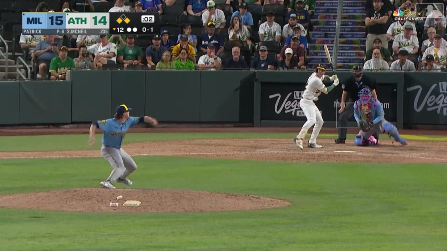 Chad Patrick Called Strike to Jeff McNeil | 06/08/2026 | MLB.com