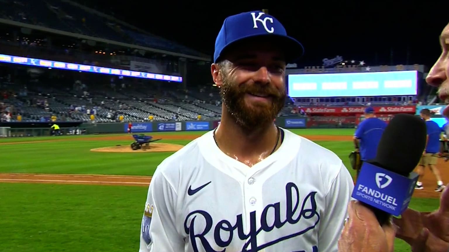John Rave sobre obtener su primer hit en MLB | 28/05/2025 | Los Reales de Kansas City