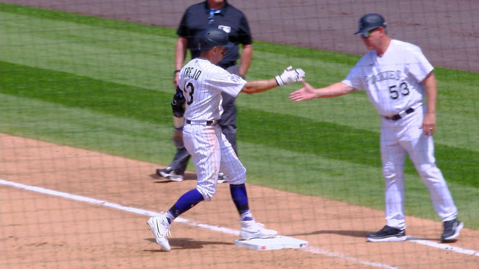 Alan Trejo puts Rockies on board with single in 4th | 05/25/2023 ...