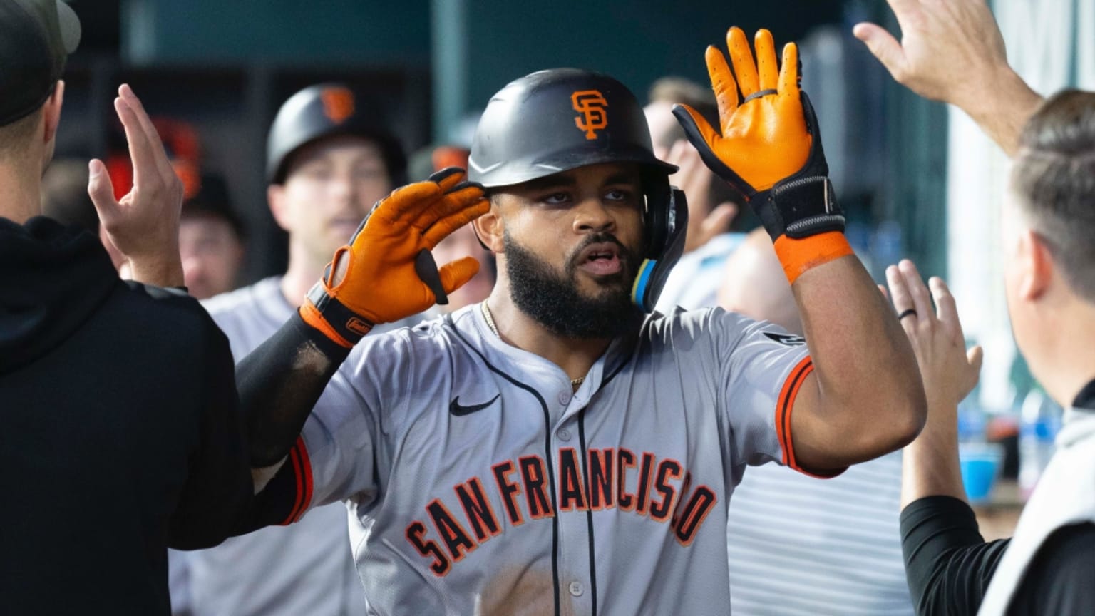 Heliot Ramos conecta un jonrón de 2 carreras | 08/06/2024 | Los ...