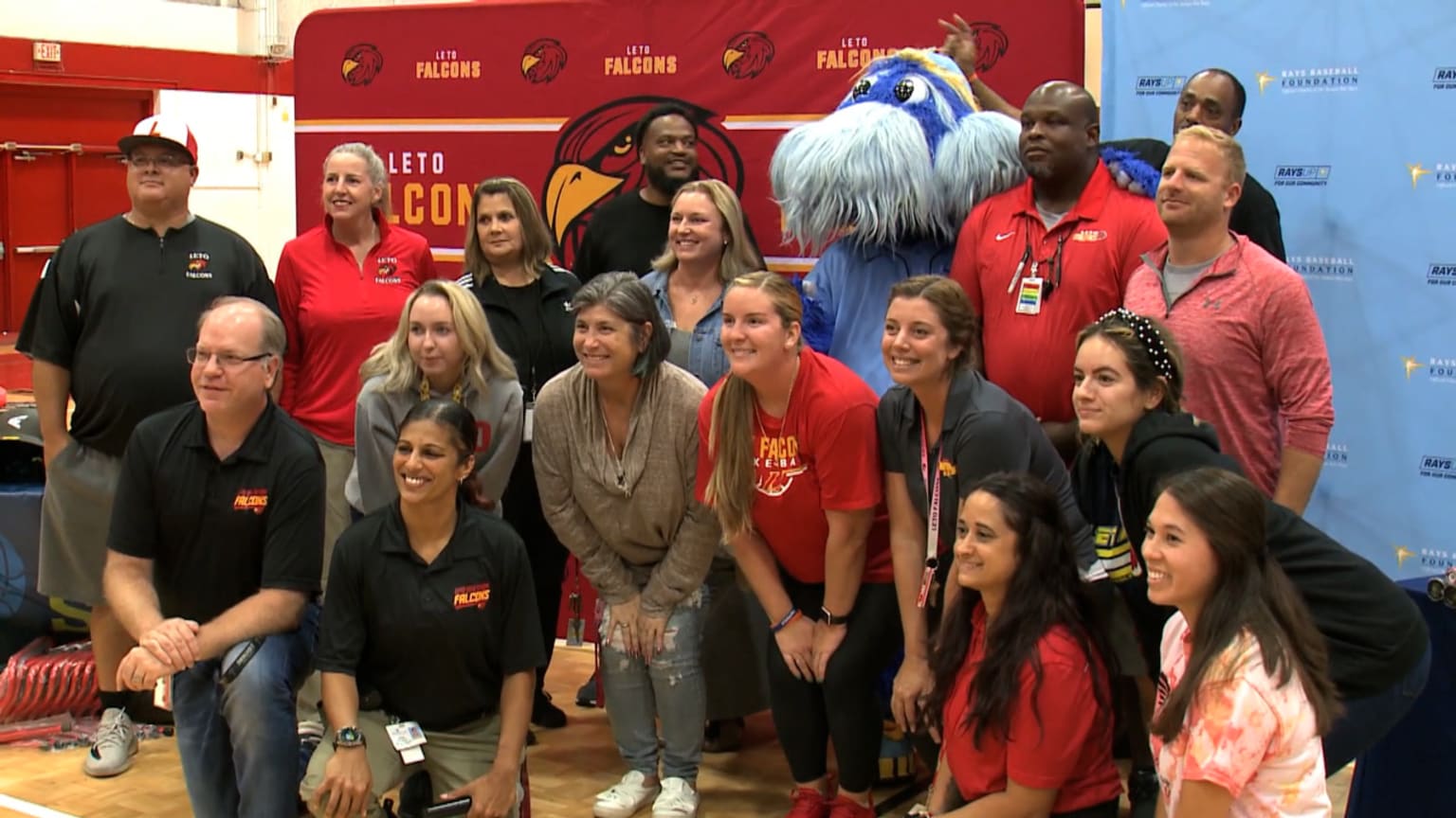 Tampa Bay Rays donate to Leto HS | 09/14/2022 | Tampa Bay Rays