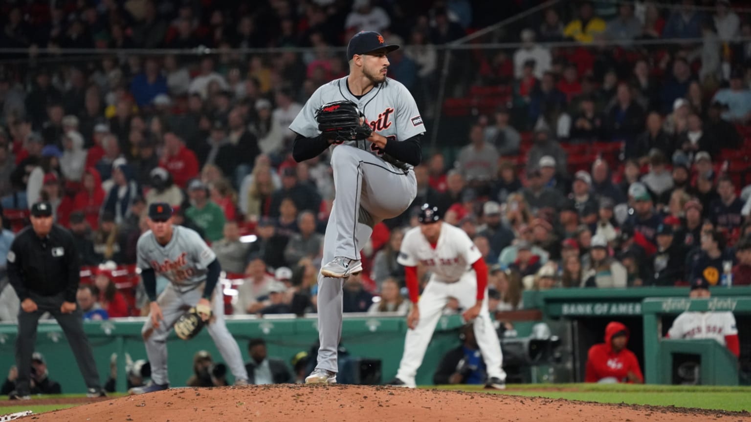 Jack Flaherty's ninth strikeout against Boston | 05/30/2024 | Detroit ...