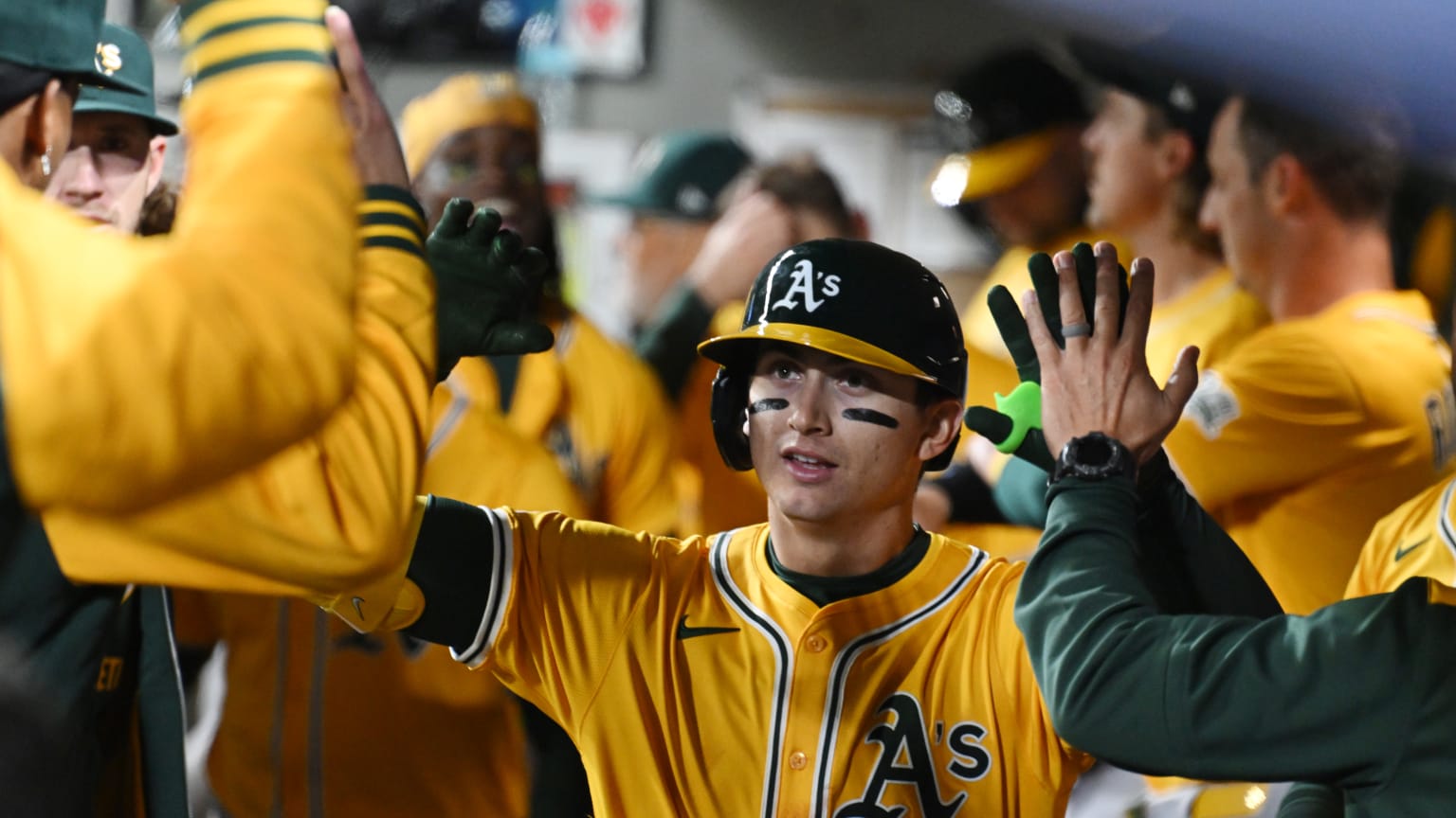 Tyler Soderstrom slugs two home runs on Opening Day | 03/27/2025 ...