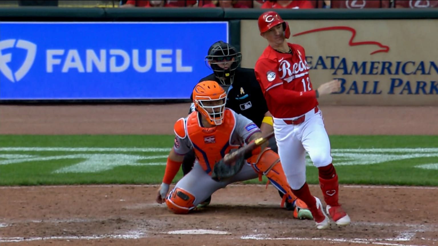Los Rojos anotan 2 en la 6ta entrada | 07/09/2025 | Los Reds de Cincinnati