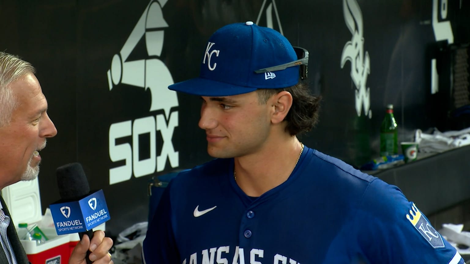 Jac Caglianone on his four-hit game and the win | 06/08/2025 | Kansas ...