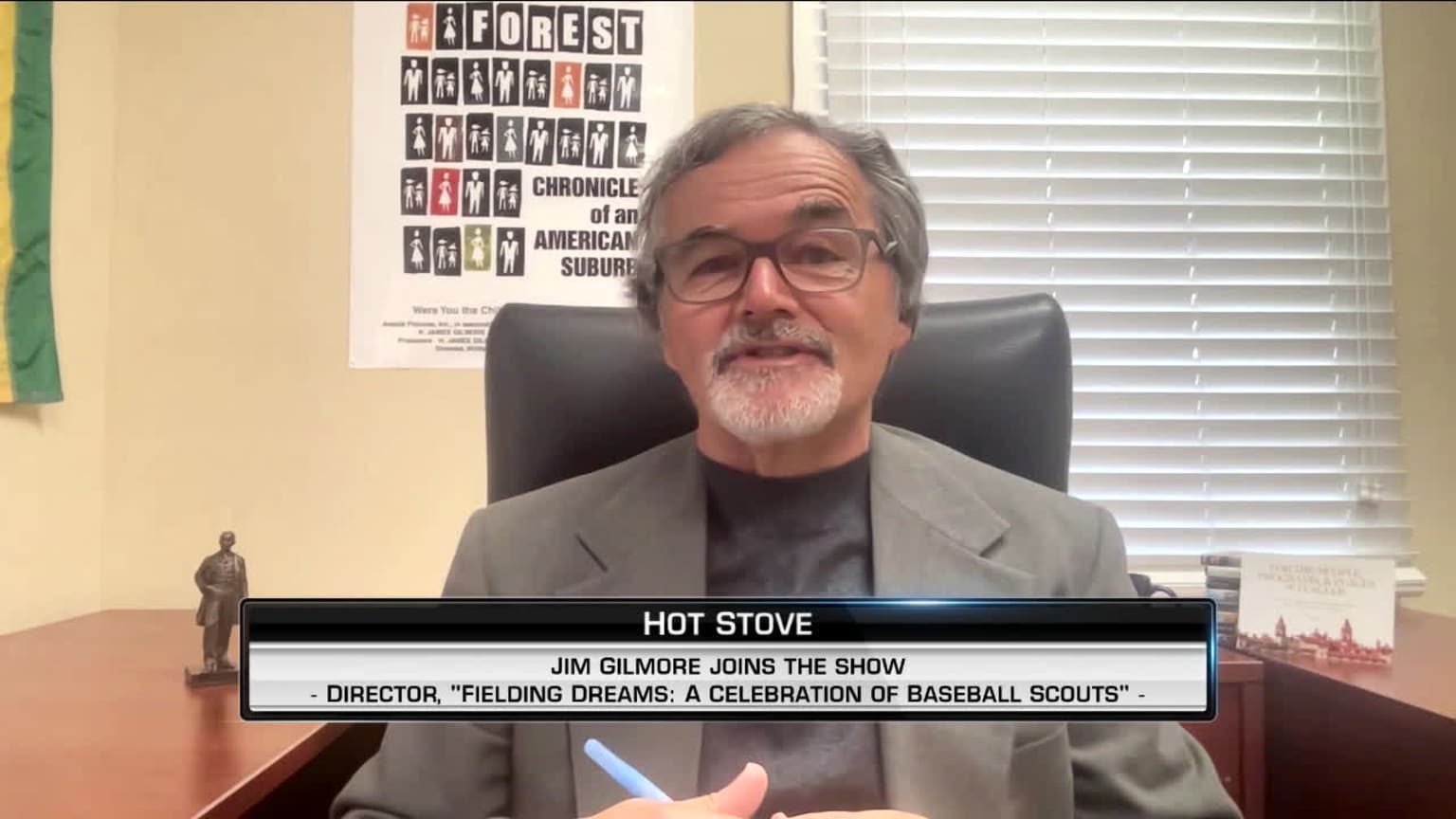 Jim Gilmore discusses his baseball scouts documentary | 12/07/2023 ...