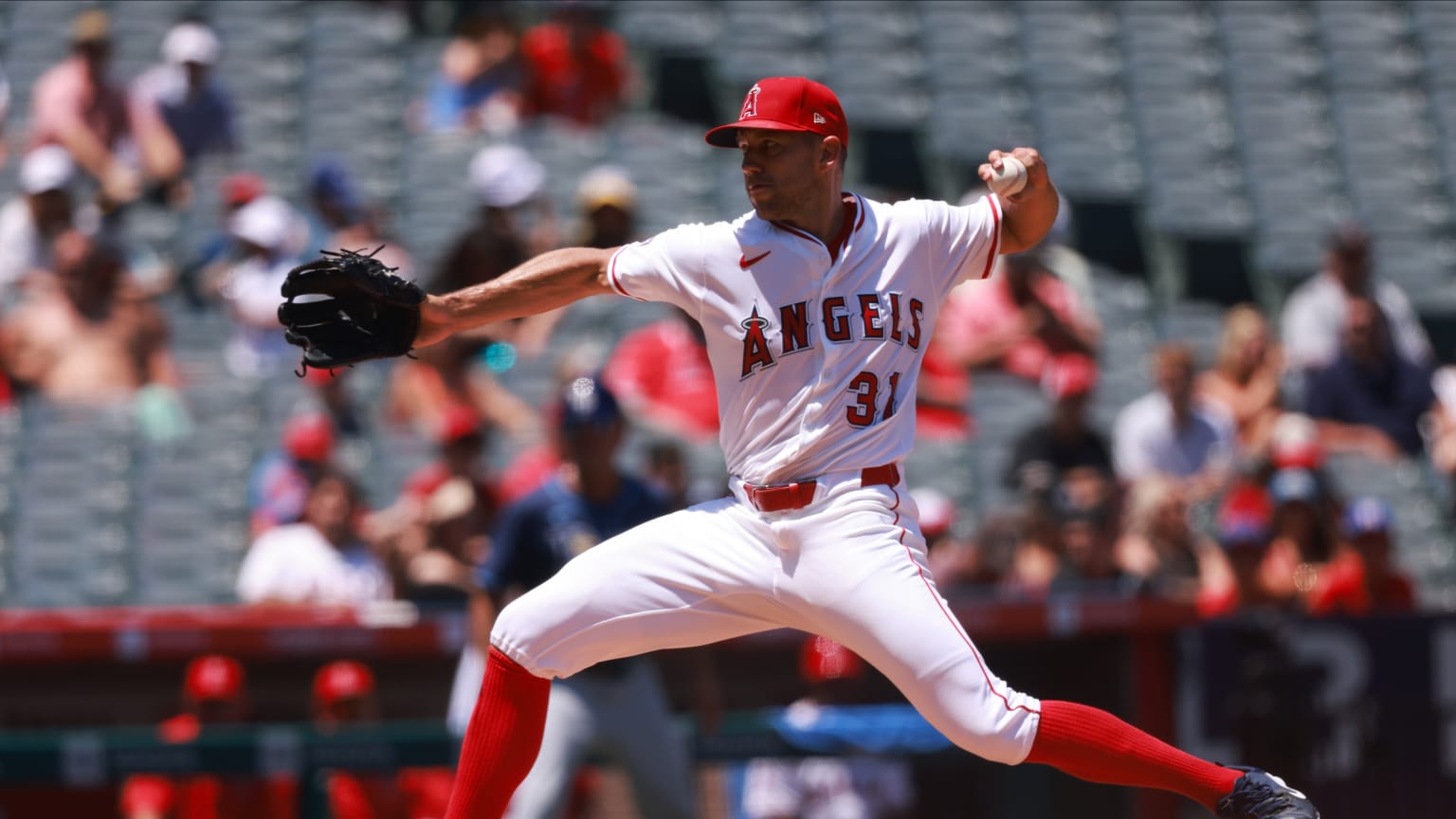 Tyler Anderson strikes out Christopher Morel | 08/06/2025 | Los Angeles ...
