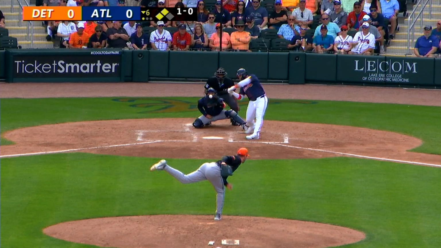 Phillip Evans hits a sacrifice fly to center field | 03/05/2024 ...